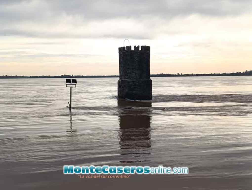 La altura del Río Uruguay es de 7,92 metros creciendo ...